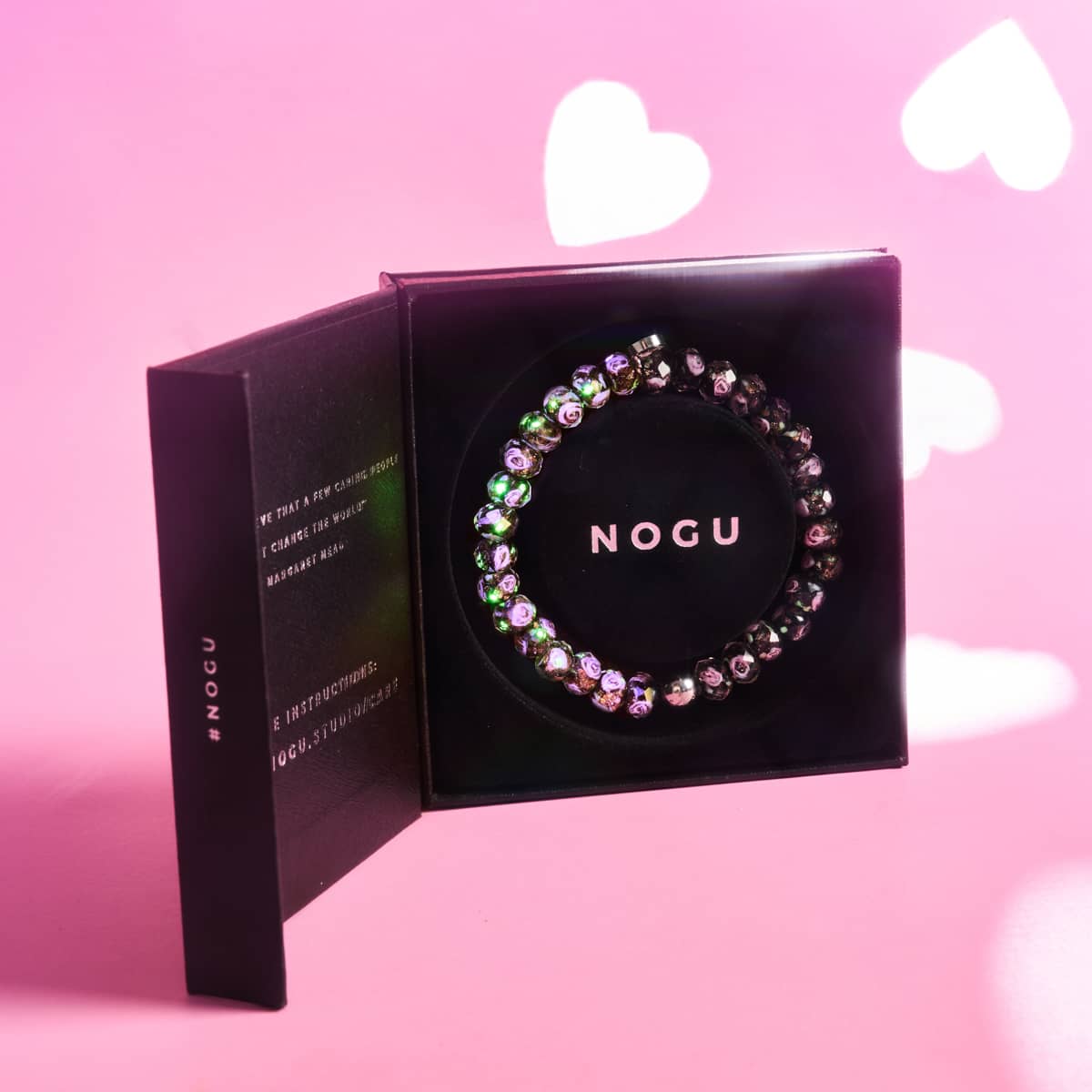 Black Dahlia | Firefly Glass Diamonds Bracelet– NOGU United Kingdom