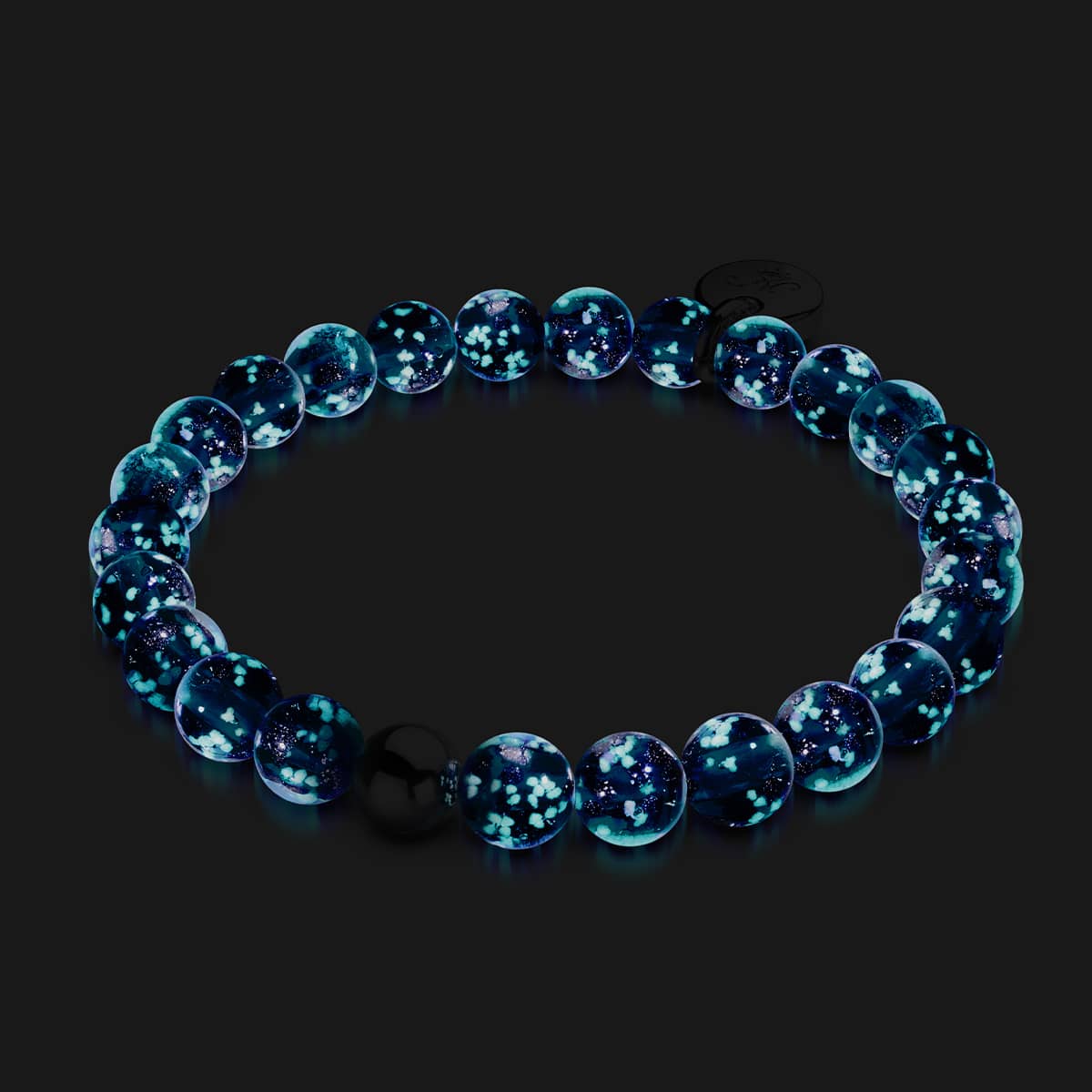 Lapis Flame | .925 Sterling Silver | Firefly Glass Bracelet– NOGU ...